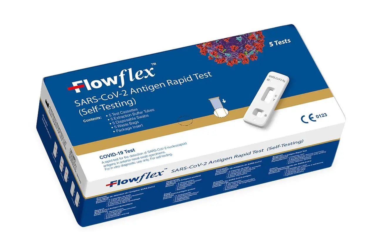 FLOWFLEX 5PK ANTIGEN TESTS
